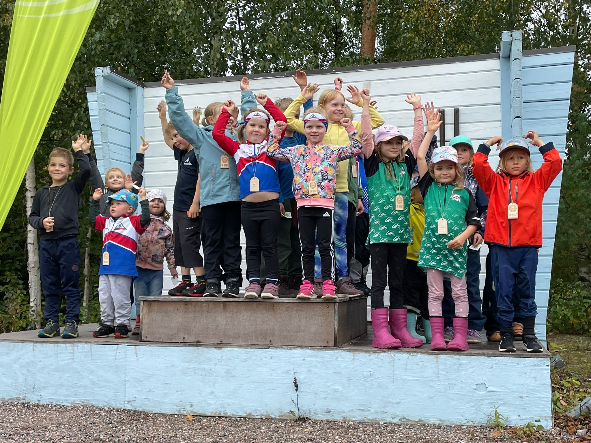 Palkintosadetta Kompassi-tapahtumassa | Lahden Suunnistajat -37